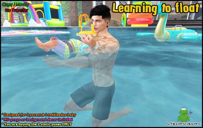 Second Life Marketplace - ! Whippersnappers ! - Learning to float